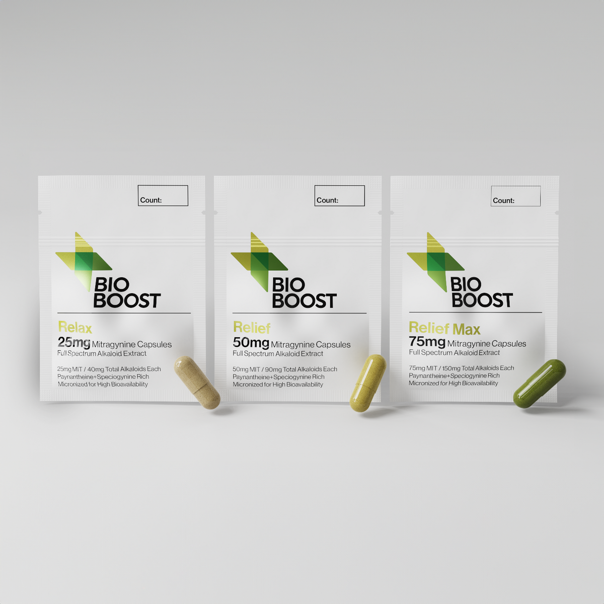 BIOBOOST Relief Max: High Potency Kratom Alkaloids – MOTHER