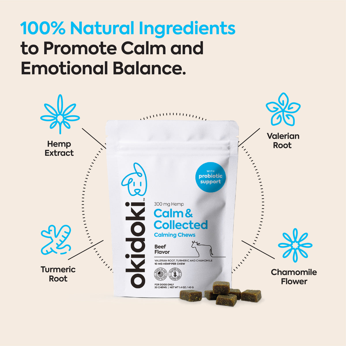 Hemp Calming Pet Soft Chews – MOTHER